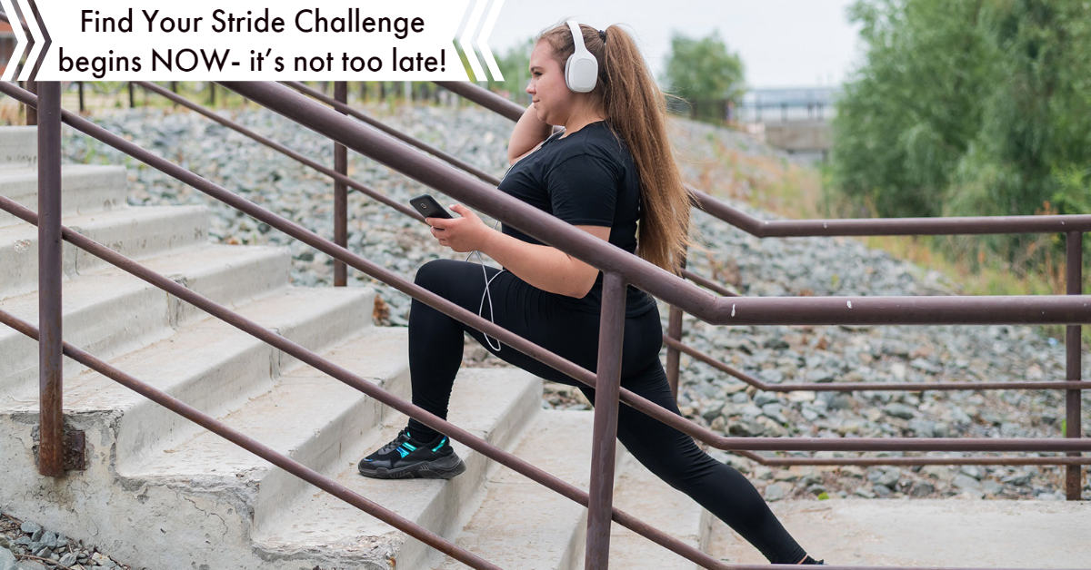Find Your Stride Challenge begins NOW- JOIN US! – NGH Communities